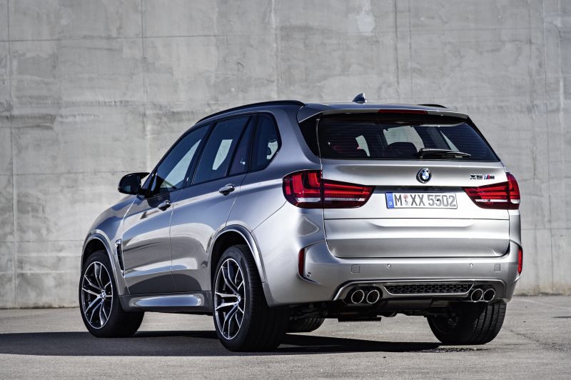 BMW X5 M technical specifications and fuel economy